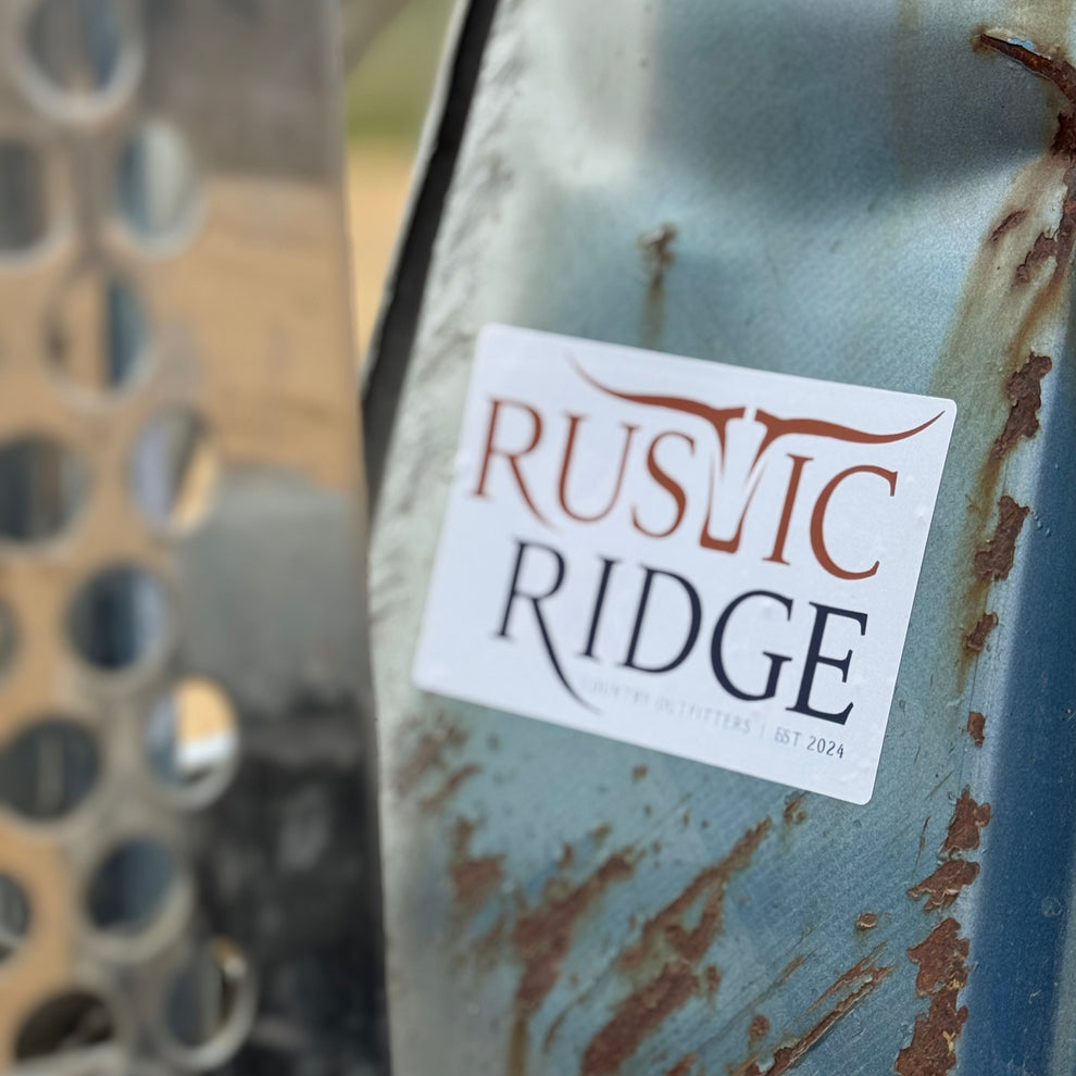 Rustic Ridge Sticker – Rustic Ridge Country Outfitters